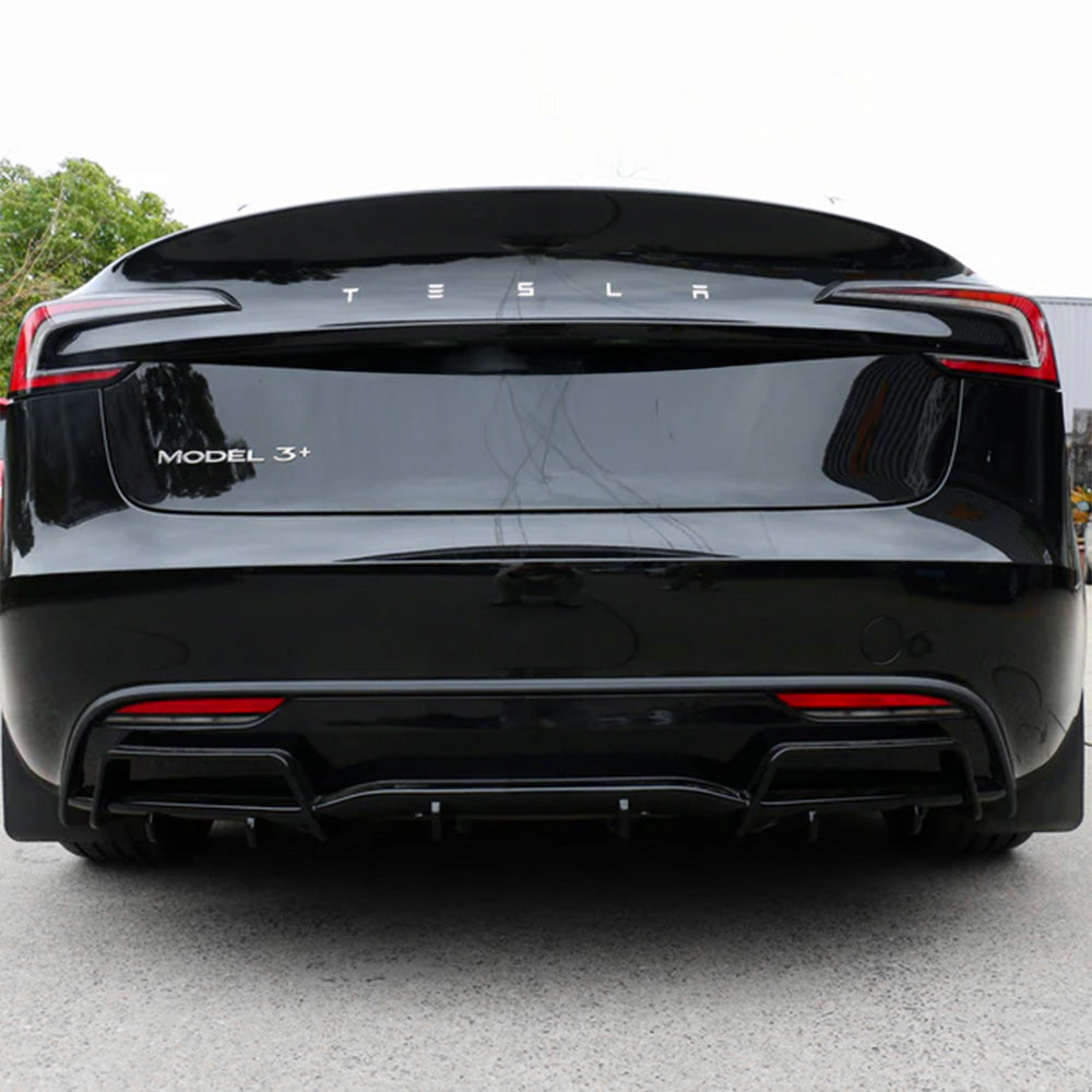 YESLAK Sporty Rear Diffuser For Tesla Model 3 Highland 2024+ – Yeslak