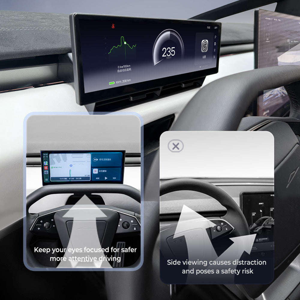 Yeslak 10.88-Inch Smart Instrument Cluster for Tesla Cybertruck – Ultr ...