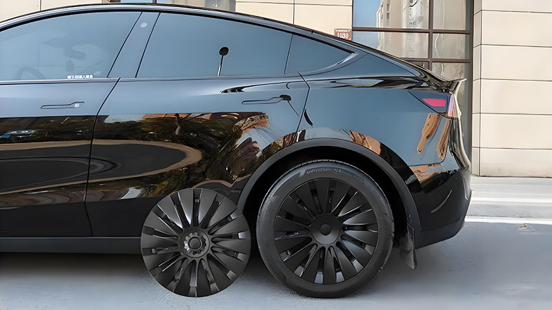 Yeslak Induction Wheel Covers For Tesla Model Y 19" Gemini Wheels ...