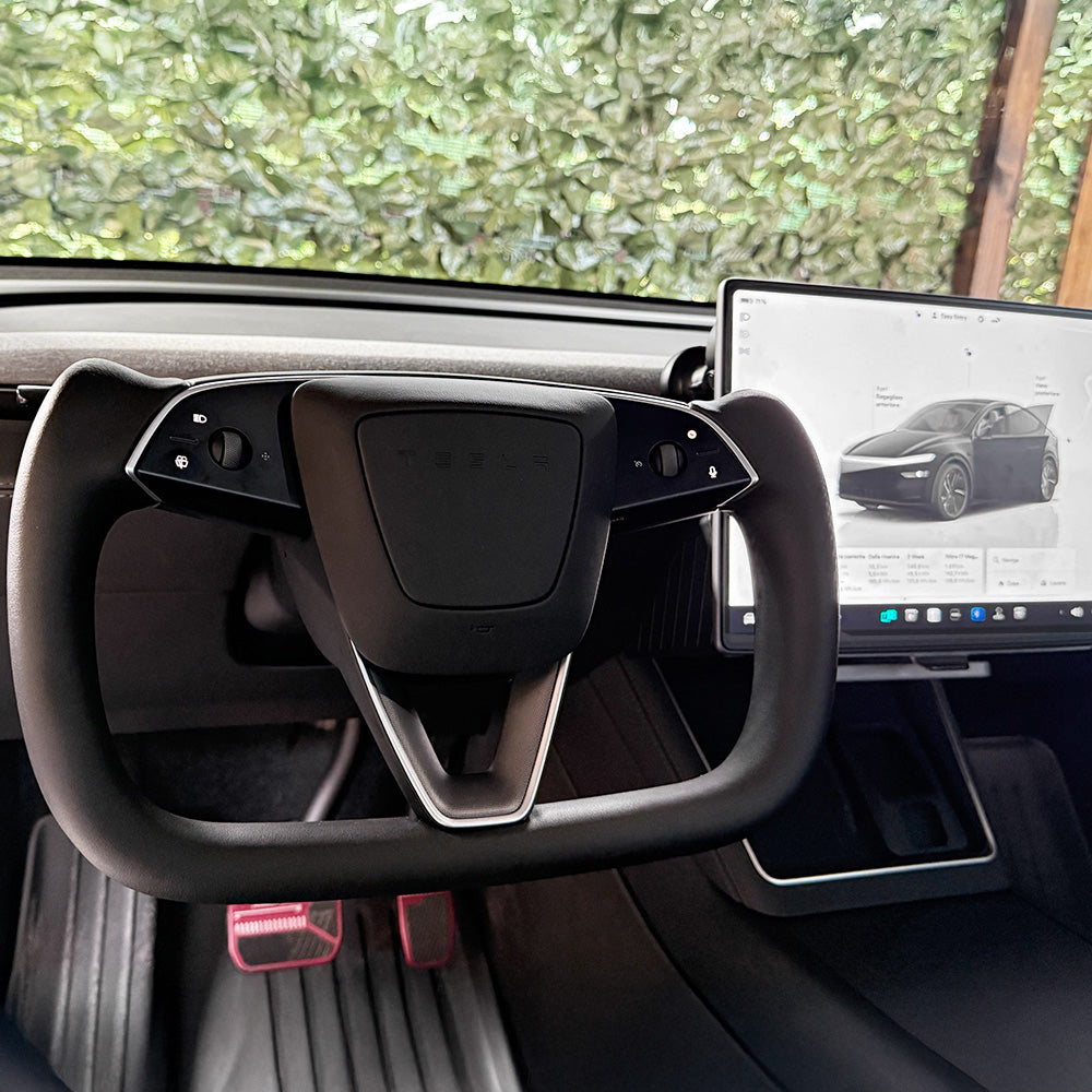 Tesla Model Y Juniper Yoke Steering Wheel (2025+) | Heated Leather ...