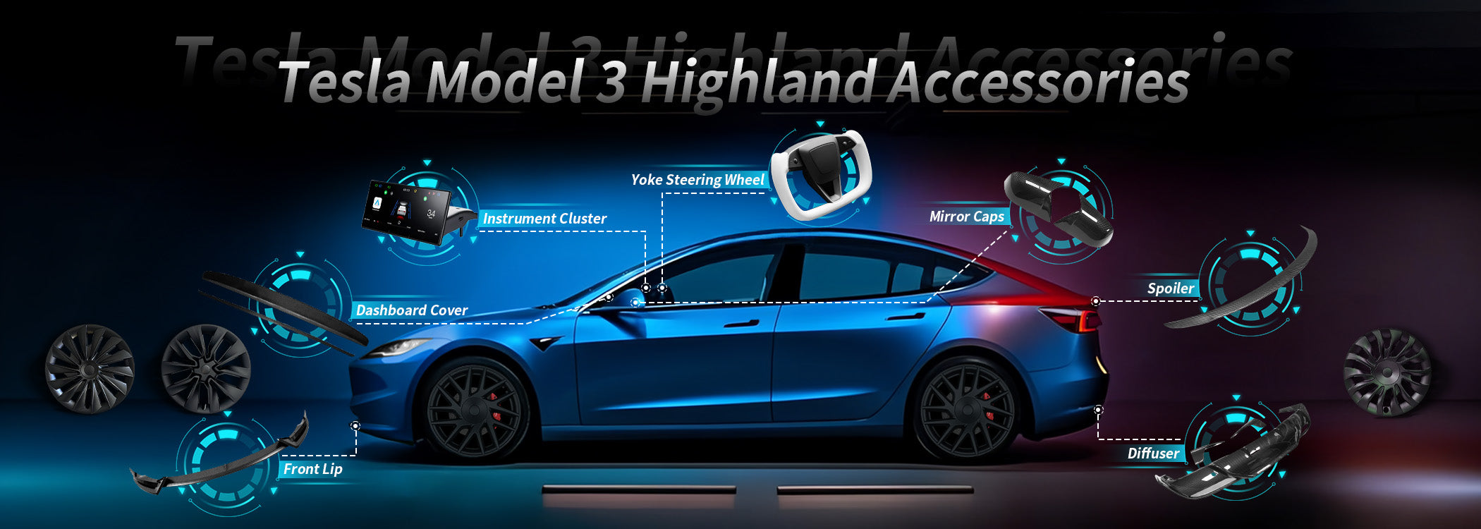 Yeslak - Premium Tesla Accessories & Upgrades for Y,3,S,X,Cybertruck ...