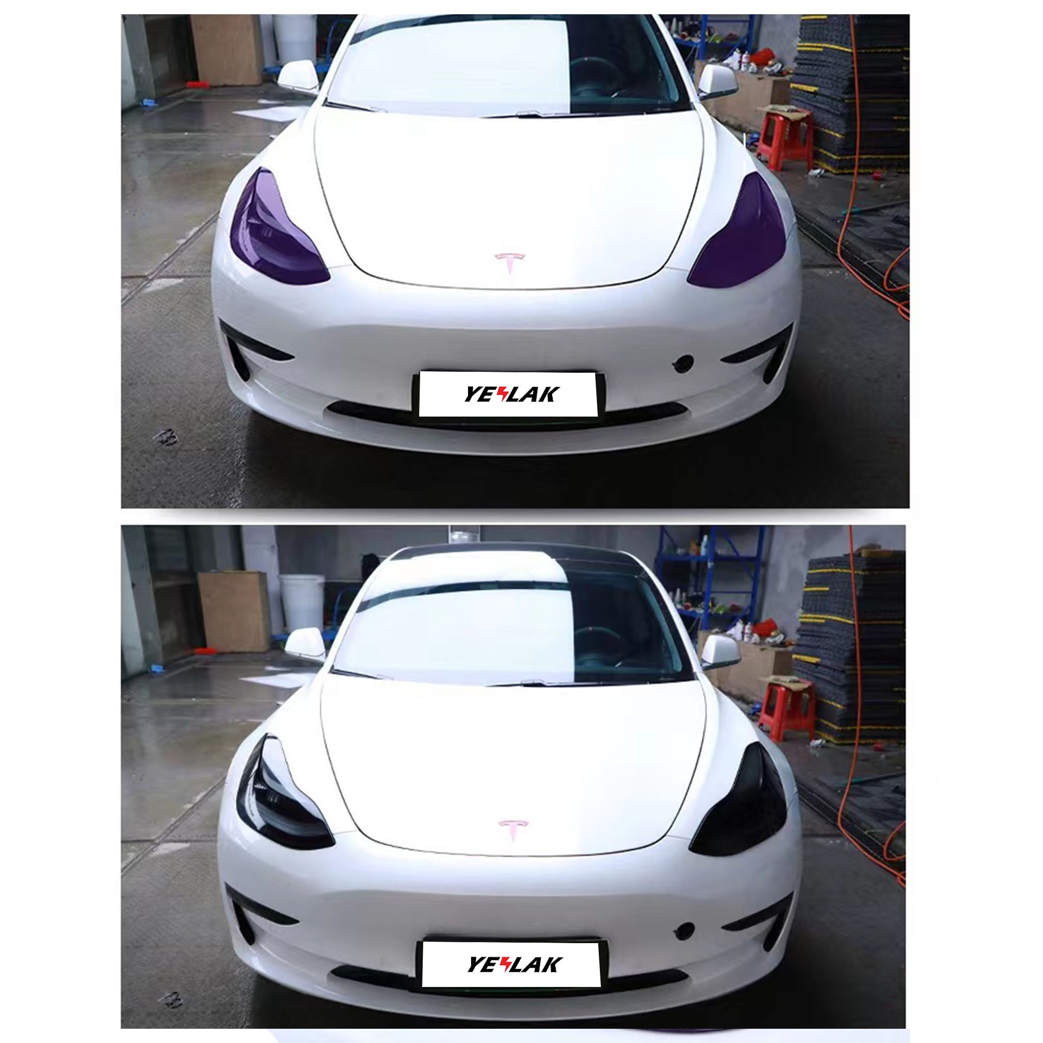 Best Headlight Film Protection Cover for Tesla Model 3/Y/S/X – Yeslak