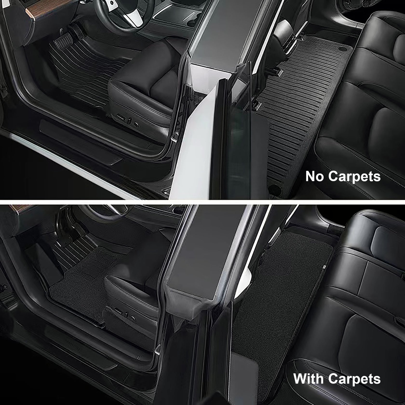 Best Floor Mats For Tesla Model Y 5 Seater 2020 2022 Yeslak