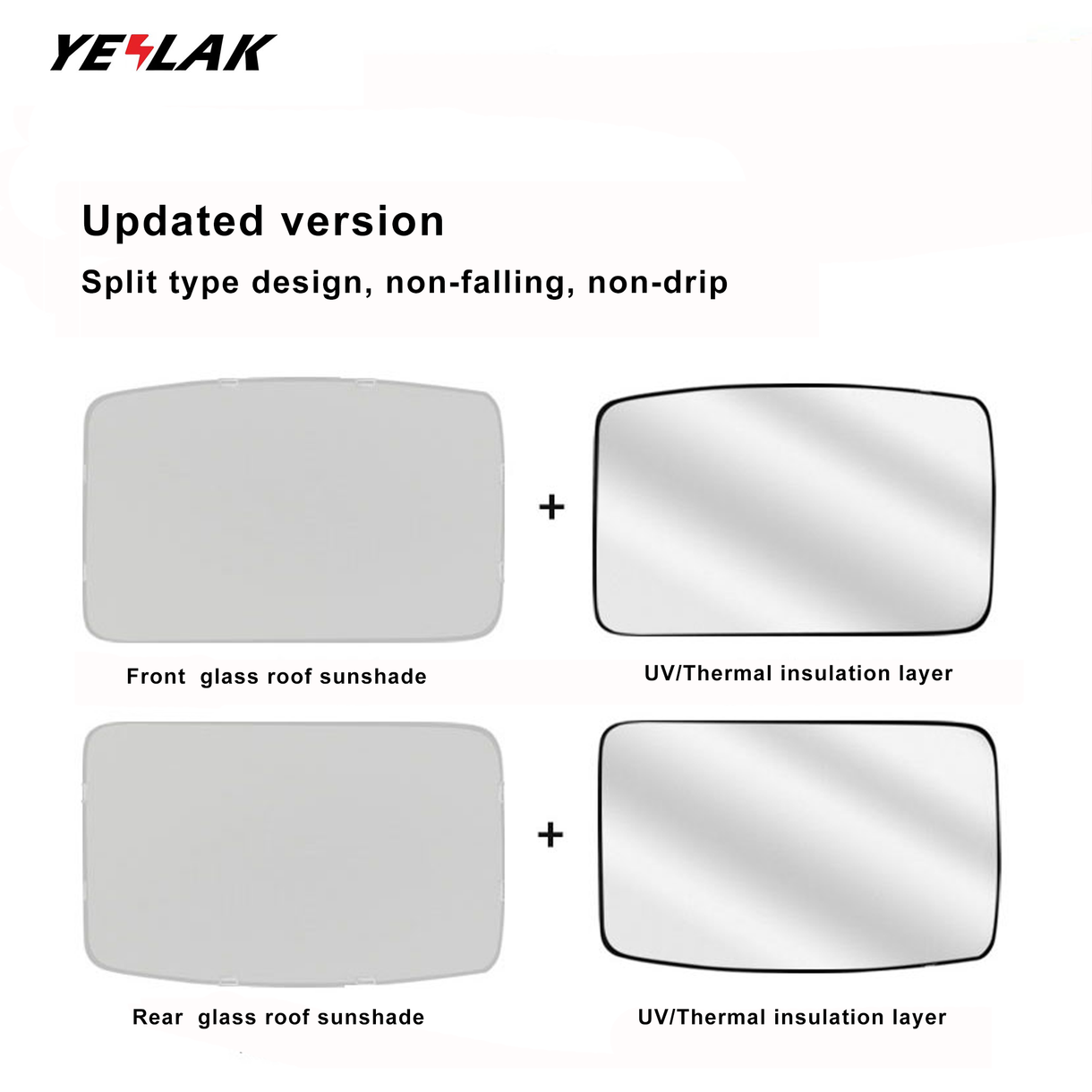 Roof Sunshade for Tesla Model Y | Accessories for Tesla Model Y ...